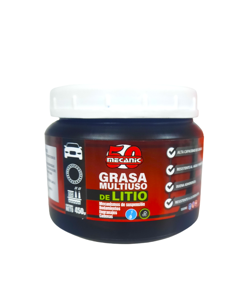 GRASA MULTIUSO LITIO ROJA - Mecanic50
