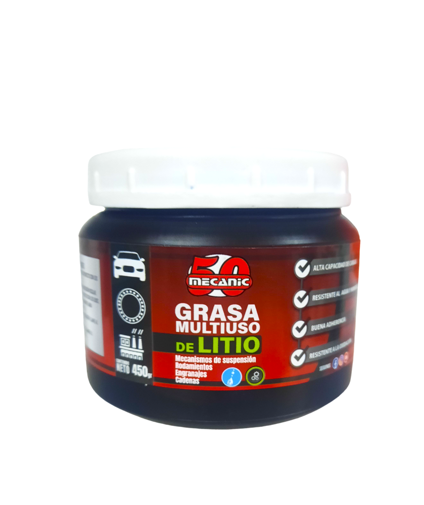 GRASA MULTIUSO LITIO ROJA - Mecanic50